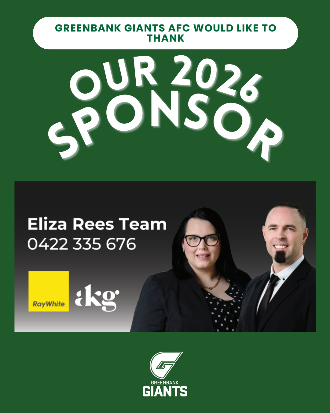 Sponsors – Greenbank Giants AFC